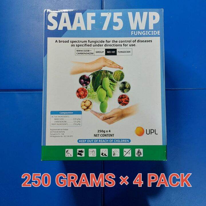 SAAF 75 WP (1 KILO) MANCOZEB + CARBENDAZIM FUNGICIDE BY UPL | Lazada PH