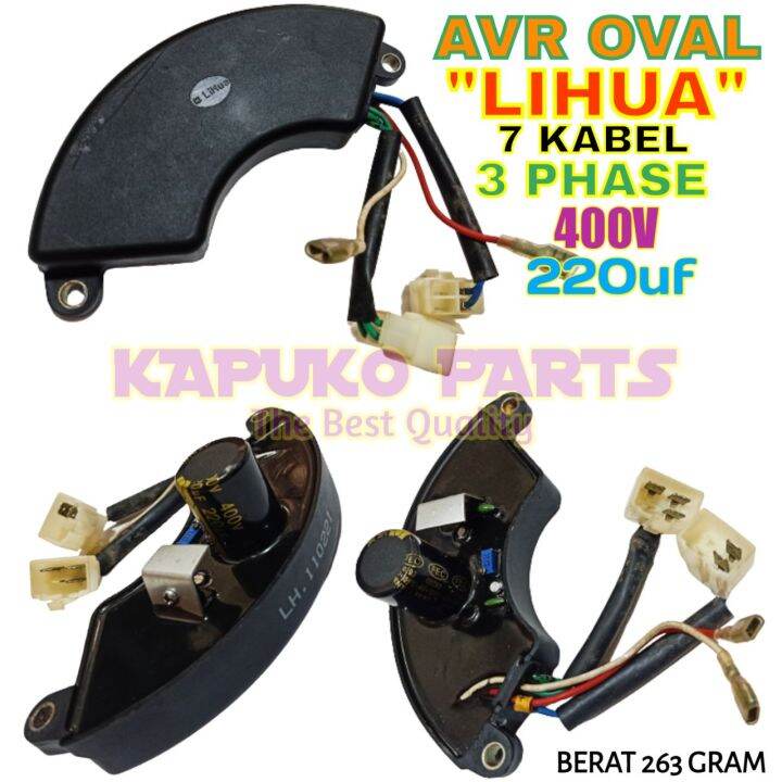 AVR OVAL 7 KABEL 3 PHASE UNTUK MESIN GENSET | Lazada Indonesia