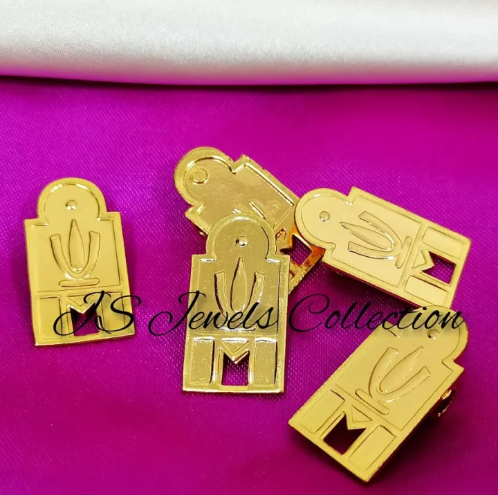 Gold Plated Ramar Thali Design [Not 916] 💕 1Pcs | Lazada