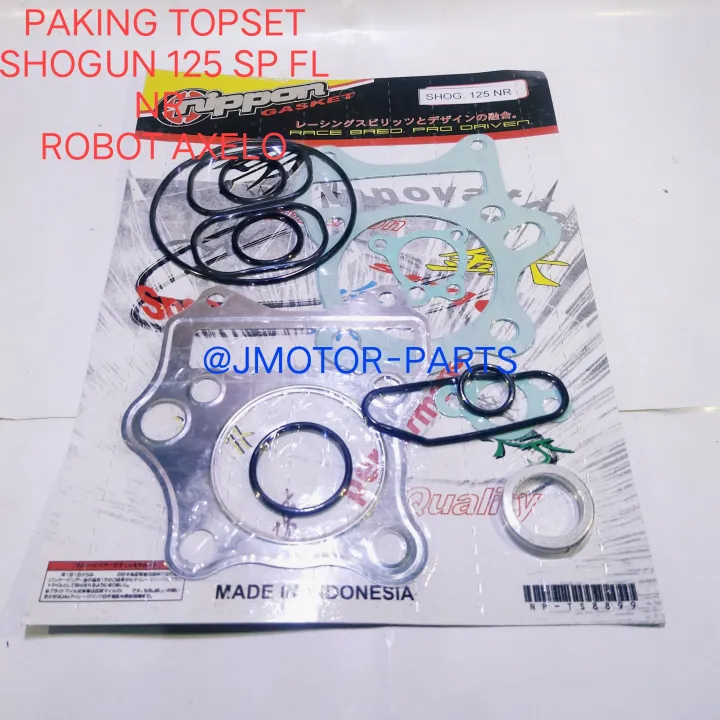 PAKING TOPSET TOP SET SHOGUN 125 SP FL NR NEW SMASH TITAN AXELO HIGH ...
