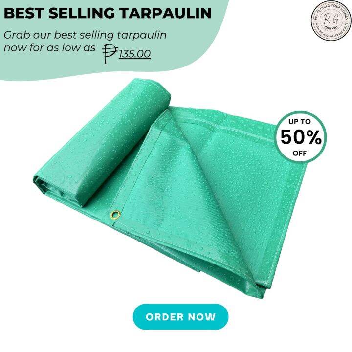 7x5ft & 2.7x6.3ft "CUSTOMIZE" ORIGINAL TARPAULIN 100% WATERPROOF TRAPAL ...