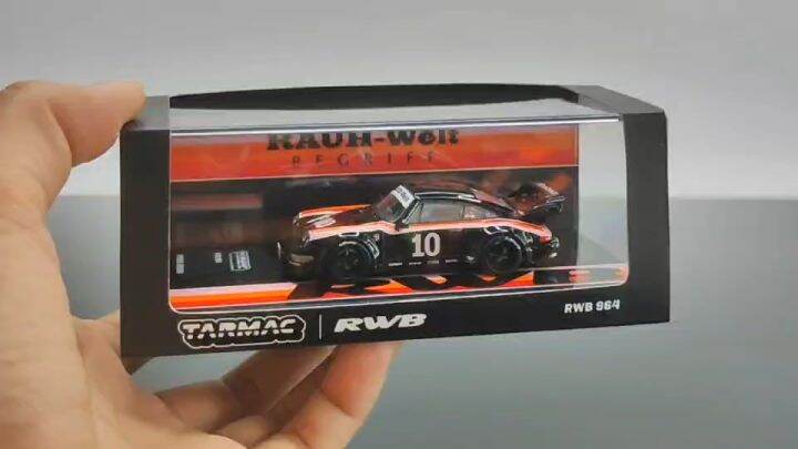 TARMAC MODEL RWB 964 BLACK NO.10 with card | Lazada.co.th