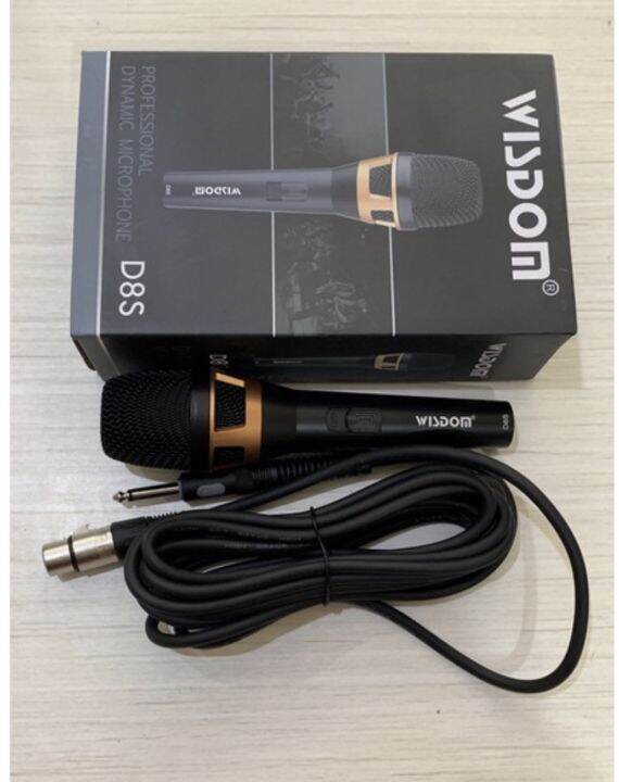 Mic microphone mikropon kabel Wisdom | Lazada Indonesia
