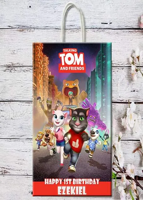 Talking Tom and Friends Customize Lootbag / Paper Bag sold per pc ...