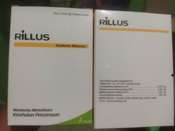 RILLUS 30 TABLET | Lazada Indonesia