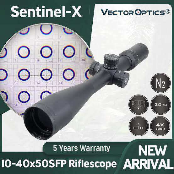Original vector optics sentinel x 10-40x50SF competition optics | Lazada PH
