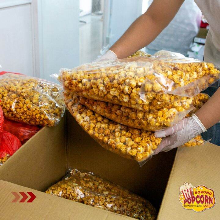 Popcorn Caramel 500gram murah ( Fully Coated Caramel ) Viral Popcorn ...