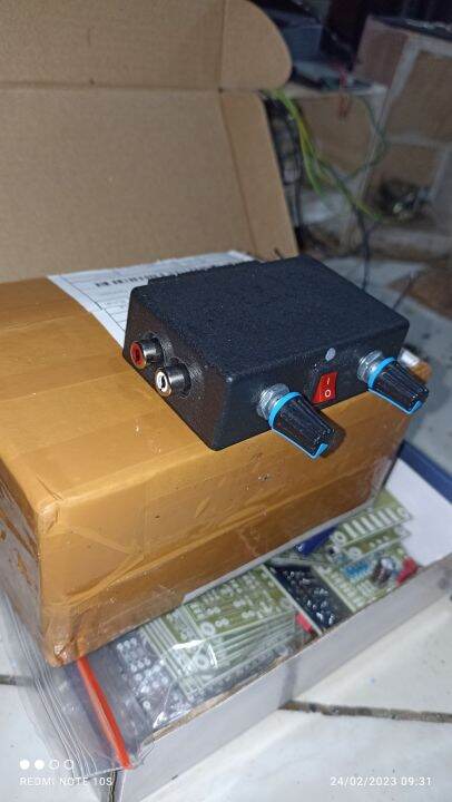 power ampli mini 5 volt stereo 2 volume input rca stereo | Lazada Indonesia