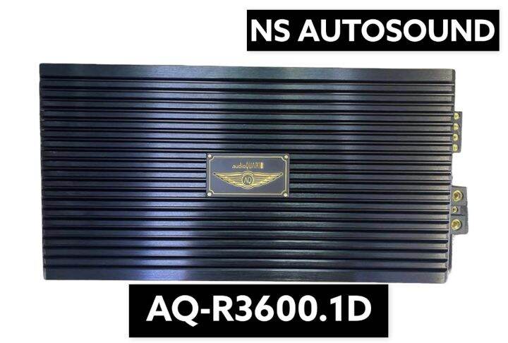 AUDIO QUART รุ่น AQ-R3600.1D เพาเวอร์รถยนต์ | Lazada.co.th