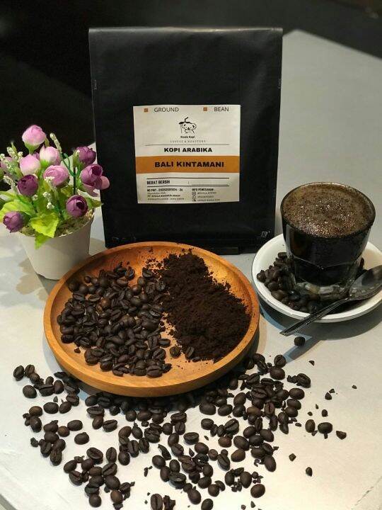 KOPI ARABIKA BALI KINTAMANI 500 gr, Dalam Kemasan Bubuk / Biji ...