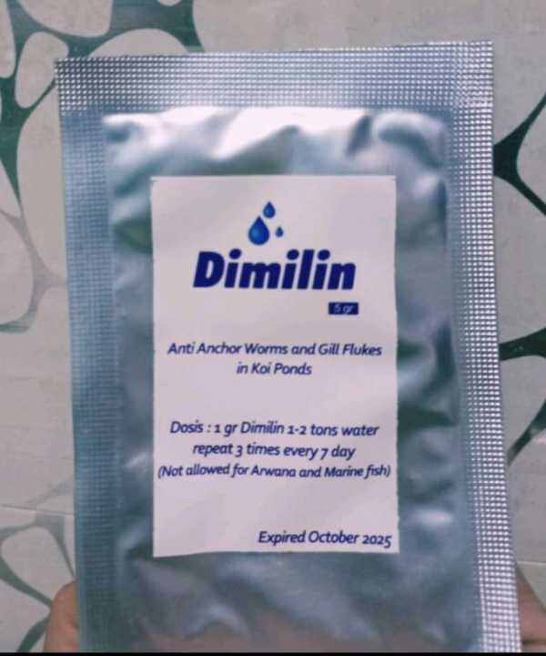 Dimilin obat anti kutu parasit ikan koi 5 gram | Lazada Indonesia
