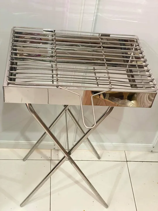 Stainless Barbecue Ihawan 12Wx18Lx30H inches | Lazada PH