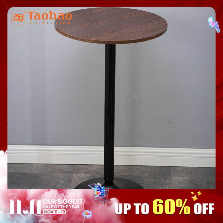Aige Modern Minimalist American Bar Table Bar High-Leg round Table ...