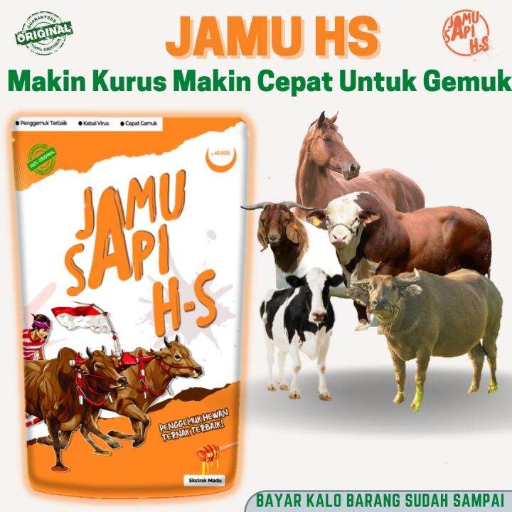Jamu ternak hs vitamin penambah makan sapi kambing domba kerbau kuda ... Jamu ternak hs vitamin penambah makan sapi kambing domba kerbau kuda ...