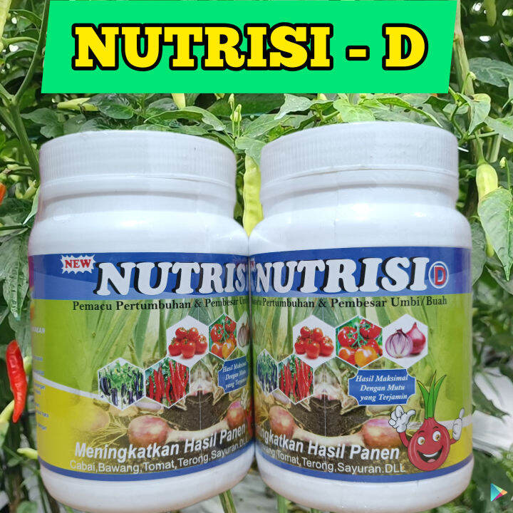 pupuk NUTRISI -D -500 GRM | Lazada Indonesia
