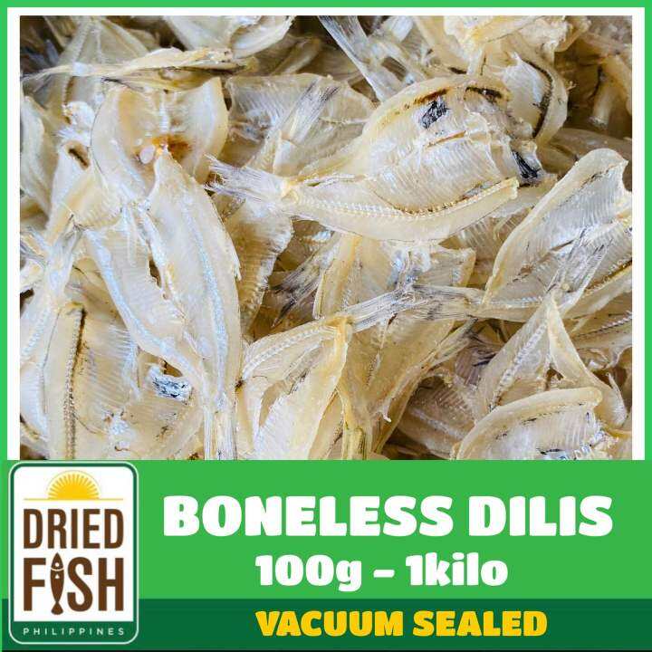 DFP Dried Seafood Boneless Dilis 100g,250g, 500g and 1kilo VACUUM ...