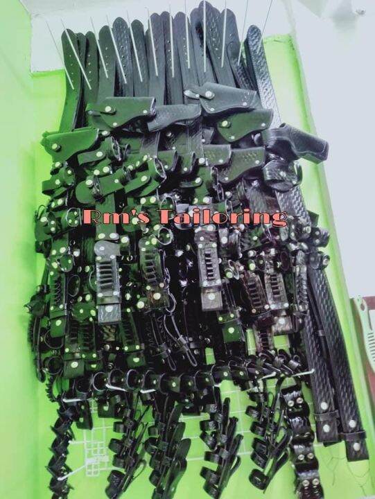 SET BELT with buckle for SECURITY GUARD | Lazada PH