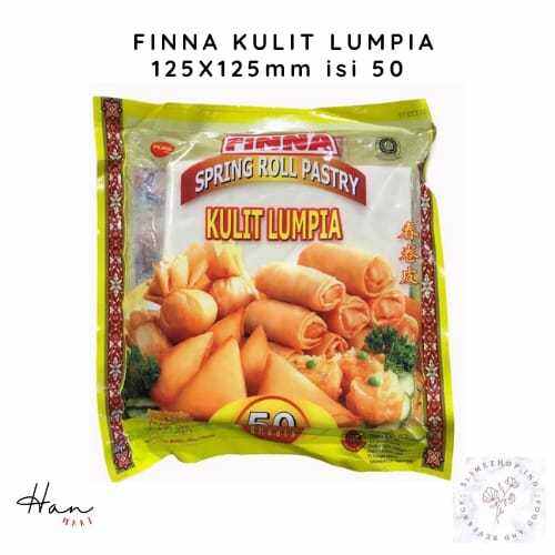 finna kulit lumpia sp roll skin 125×125 mm lebar 50 lembar | Lazada ...