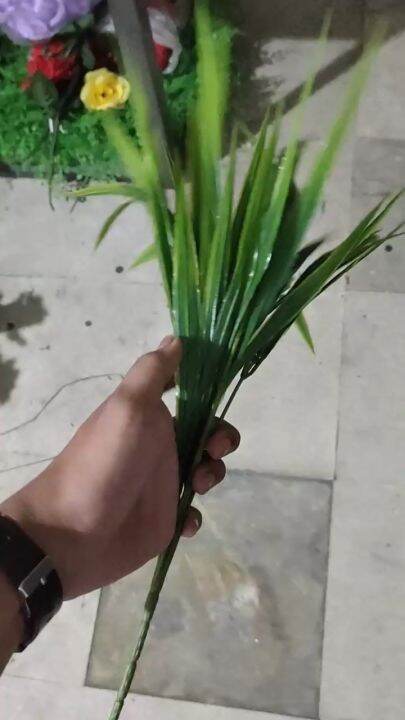 Daun Kucai Cabang 7 - daun rumput ilalang artificial artifisial home ...