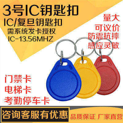 No. 3 IC Key Chain Card IC Access Control Card Fudan Chip IC Ladder ...