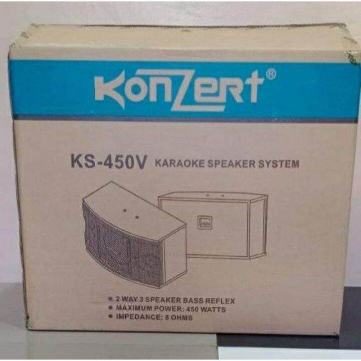 Konzert KS - 450V karaoke speaker system.. | Lazada PH