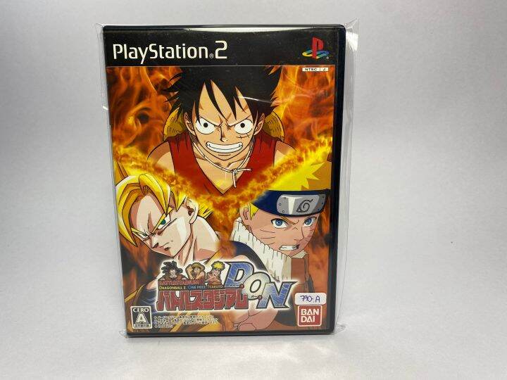 แผ่นแท้ PS2 (japan) Battle Stadium D.O.N DragonBall Z / One Piece ...