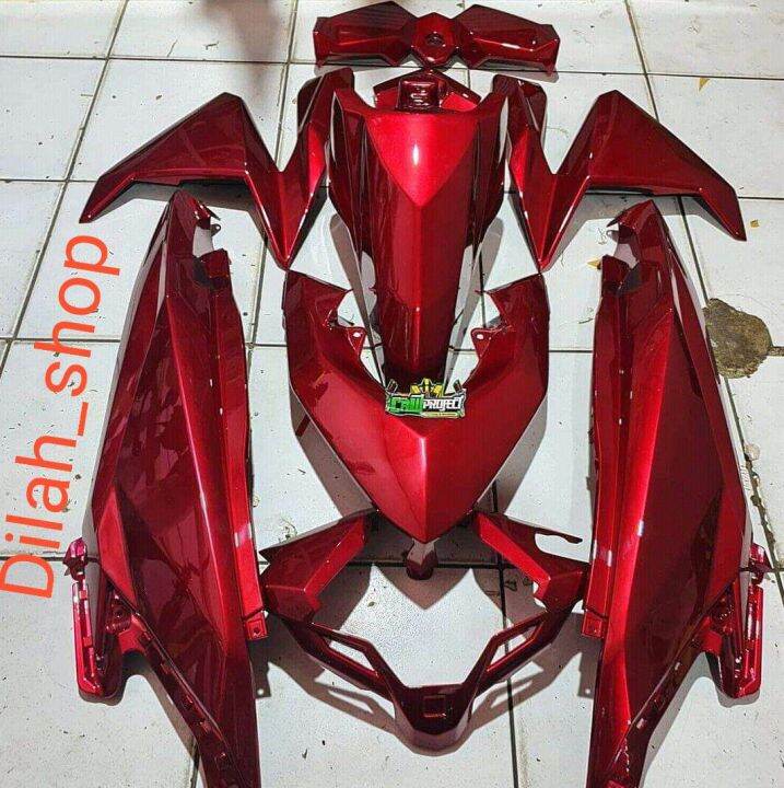 cover full body halus vario 125/150 old th 2015-2017 merah candy ...