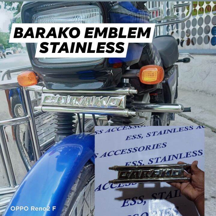 EMBLEM for BARAKO 1&2 stainless 304 | Lazada PH