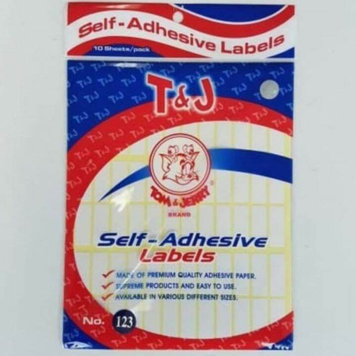 STICKER TOM & JERRY 123 LABEL T&J 123 | Lazada Indonesia
