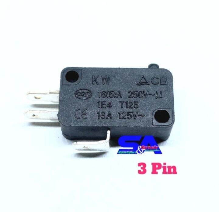 Micro Switch 3 Pin - Saklar Mikro Otomatis Rice Cooker Majic Com/Jar ...