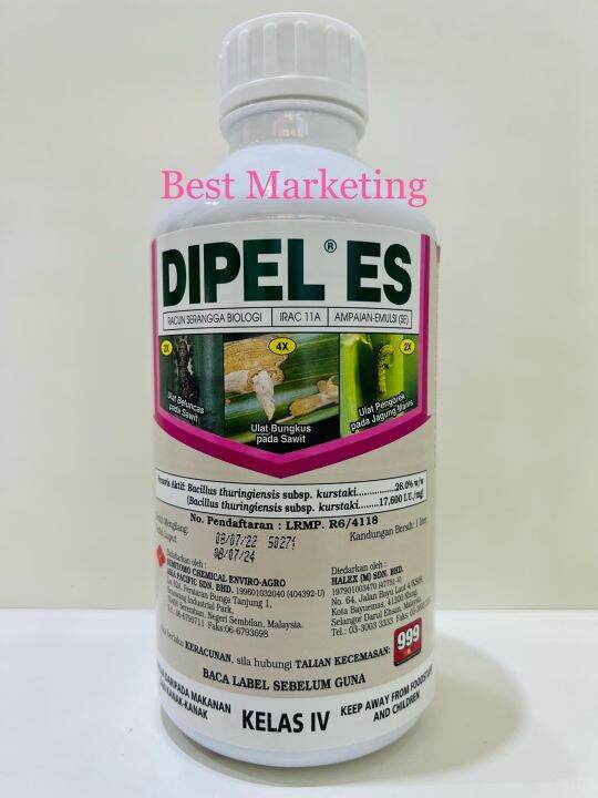 Dipel ES - (1liter) / serangga | Lazada