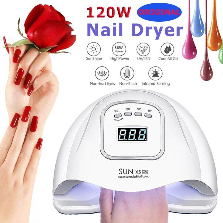 Polygel Nail Set Nail Polish Gel Set with 120W UV Lamp 40-Colors ...