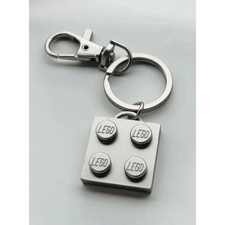 Lego Limited Edition 90 Years of Play Metal Keychain ของแท้ | Lazada.co.th