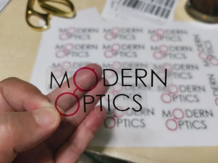 CLEAR LAMINATED STICKER LABEL (23 sheets) | Lazada PH