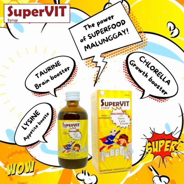SuperVIT Syrup Food Supplement | Lazada PH