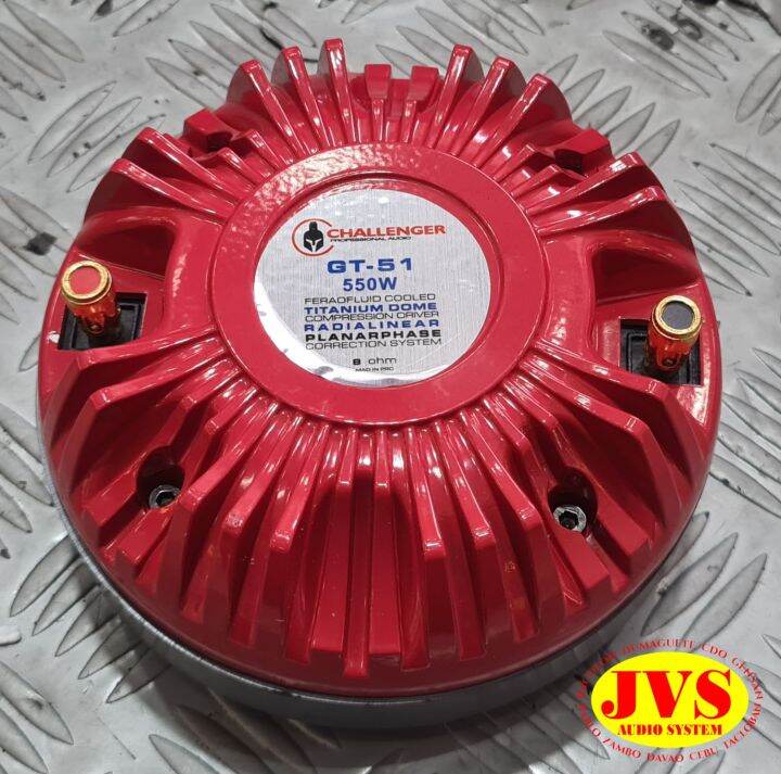 Challenger GT-51 550w Driver Unit Tweeter Thread type | Lazada PH