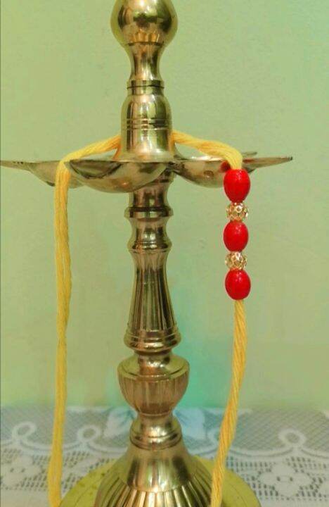 Red beads Gold covering with thirucha thali kayiru | Lazada