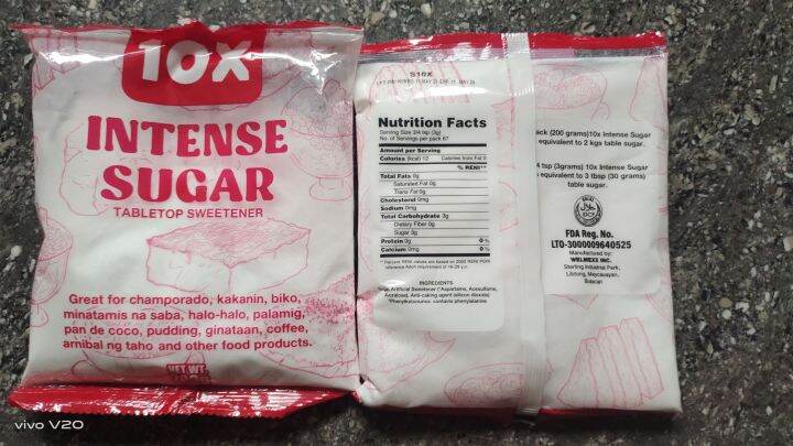 intense sugar S10x (table top sweetener) | Lazada PH