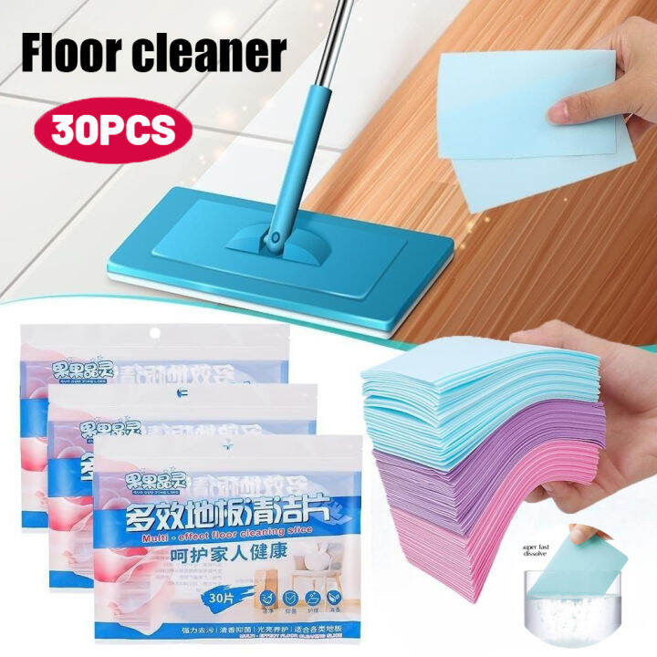 Floor Cleaning Tablets (30pcs) Multi-effect Concentrated Soluble Tile ...