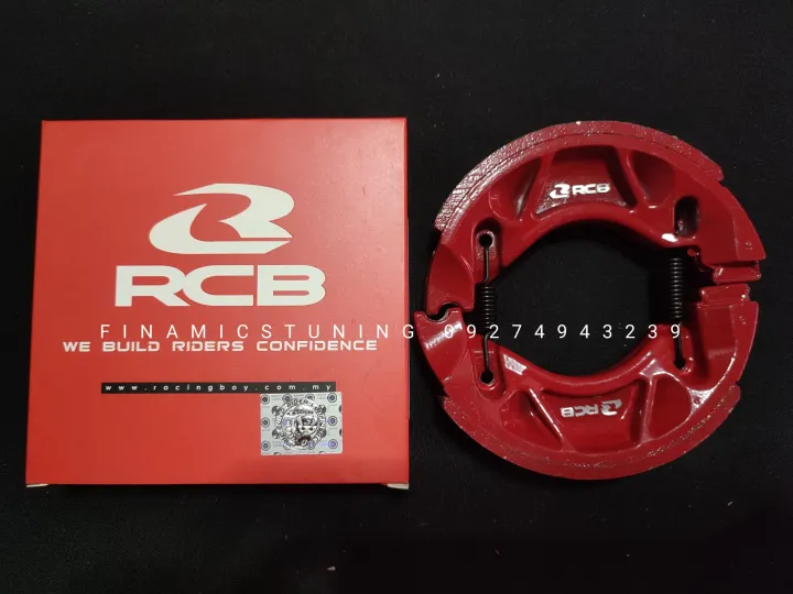 RCB BRAKE SHOE FOR YAMAHA AEROX, MIO, SNIPER 135/CLASSIC ETC | Lazada PH