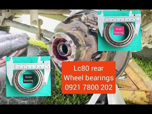 Lc80 2pcs rear wheel bearing Vx80 land cruiser Karl cruiser | Lazada PH