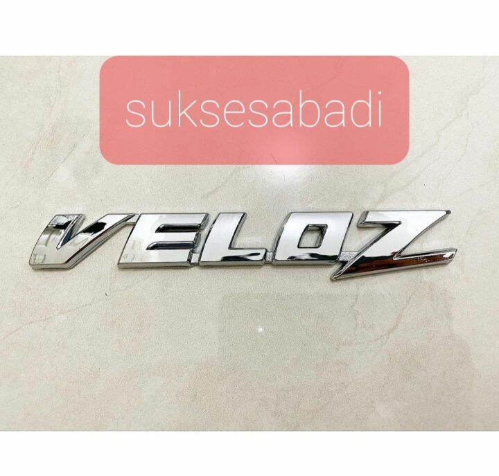 logo emblem veloz untuk avanza old lama ukuran 18 cm ×15.5cm | Lazada ...
