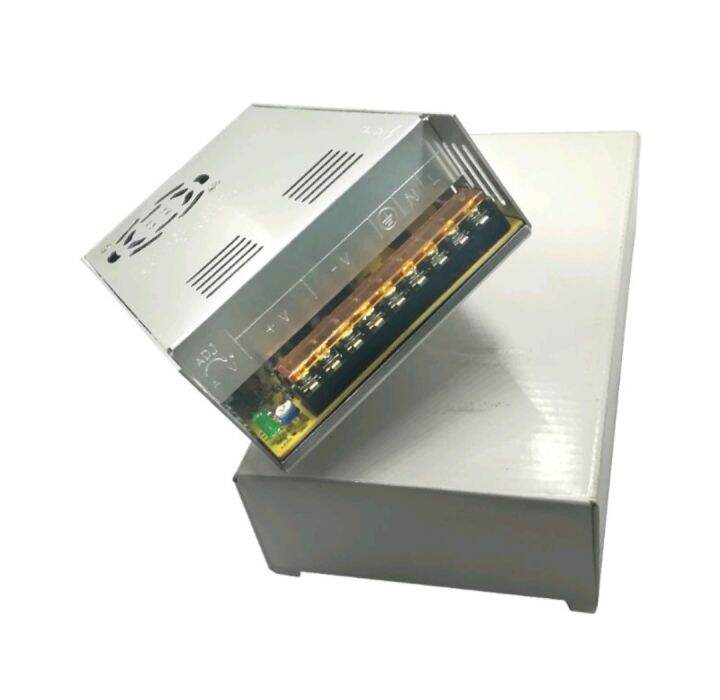 Power Supply Switching 12v 40a FAN 40 Ampere 12 Volt Kipas | Lazada ...