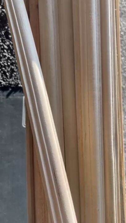 Wall Moulding Kayu Tinggi 1 Meter Lebar 3cm / List Profil Kayu Dinding ...
