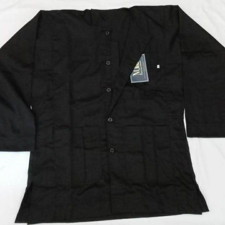 Baju Penadon Warok Baju Penadon Hitam Polos Nagata Drill | Lazada Indonesia