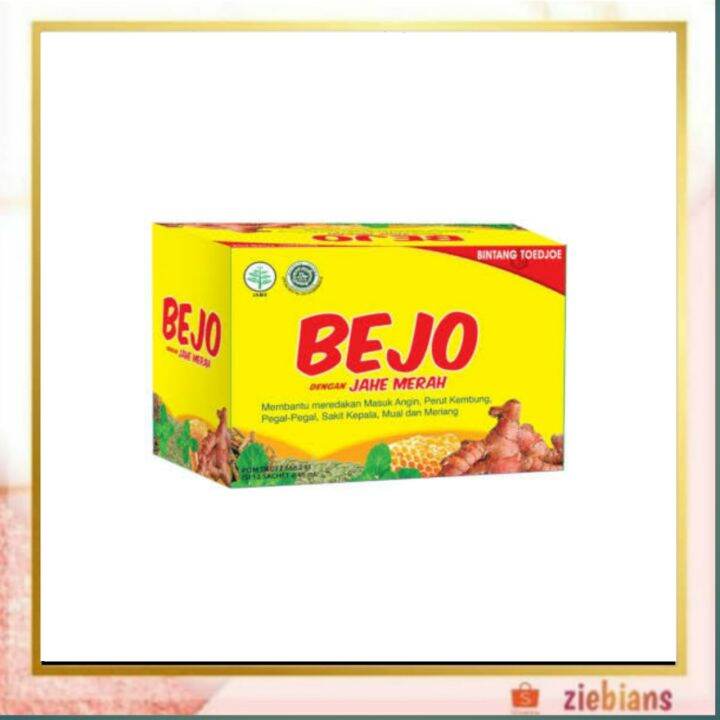 Bejo Jahe Merah Herbal,Untuk Masuk angin dan memelihara Daya tahan ...