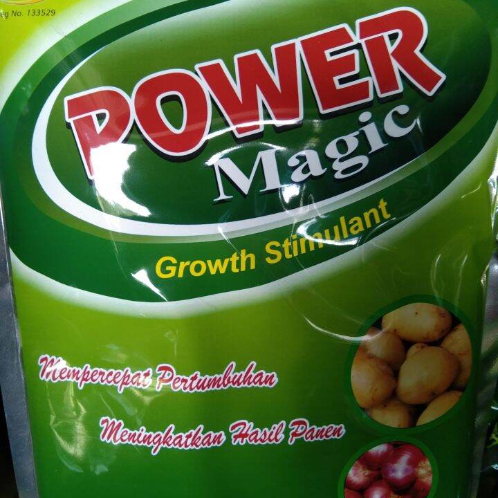 POWER MAGIC. MENGANDUNG: magnesium, sulphur, boron, gibreleat acid ...