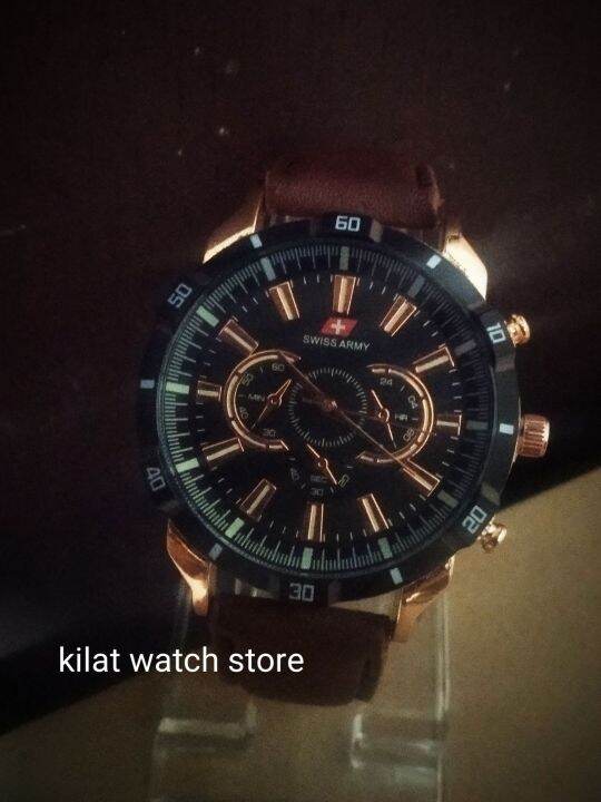 Jam tangan Pria Strap kulit Jam Tangan Mewah Jam Tangan Formal Jam ...