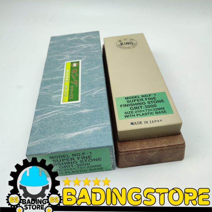 Asahan King Grit 3000 Batu Asah Jepang KING Deluxe Grit 3000 - Made in ...