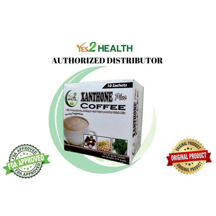Xanthone Plus Coffee||1 Box 10 Sachets Yes2health Product | Lazada PH